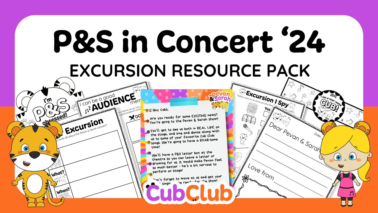 Excursion Resource Pack 2024 | Pevan & Sarah